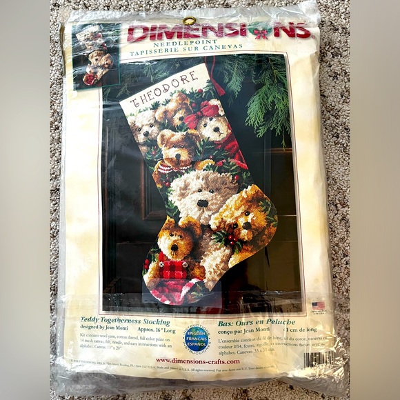 Dimensions | Holiday | Vintage Dimensions Needlepoint Christmas ...